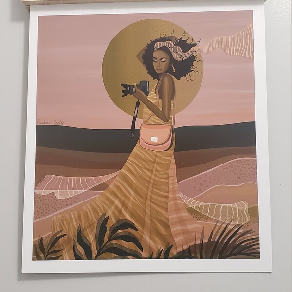 Woman of Colors&humming-bird,mexico Latin American Boho,folklore Art ...