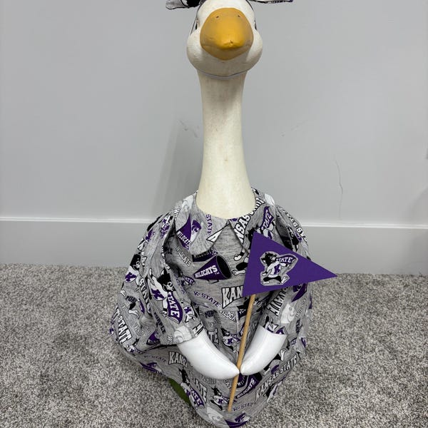 Goose Clothes Pattern for SHIRT DRESS & Poseable Wings - Etsy