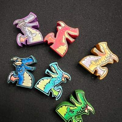 FLAMECRAFT Meeples Upgrade Kit Stickers Decals Kit Premium Materials - Etsy