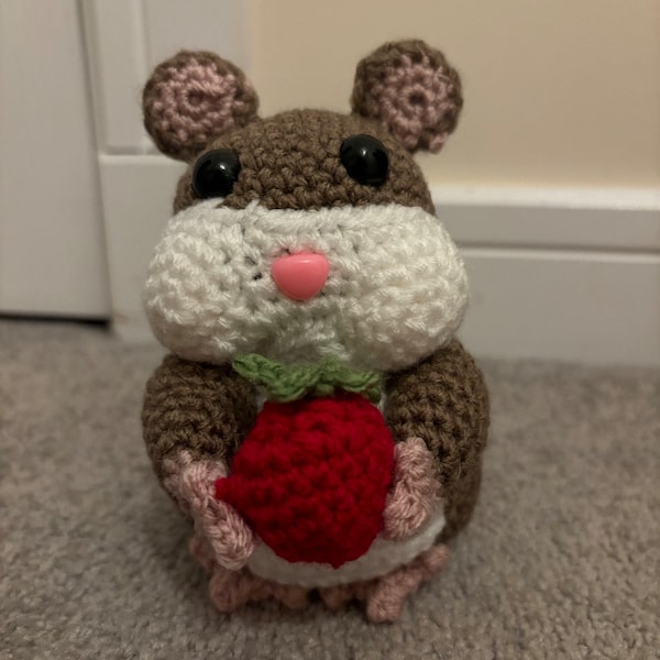 Hamish the Hamster Amigurumi Crochet Pattern - Etsy Australia