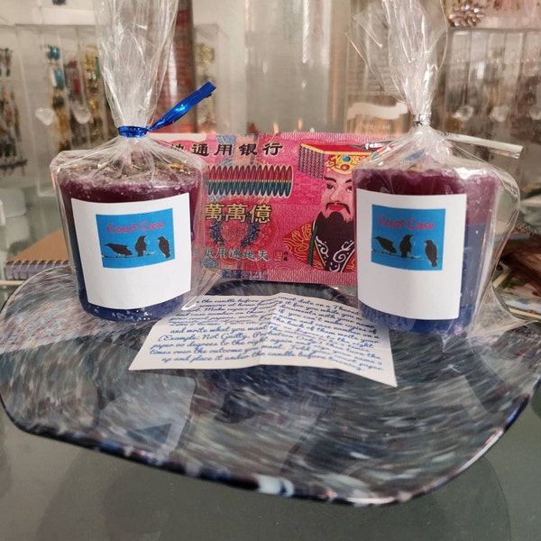 Court Case Just Judge Spell Candle - Etsy