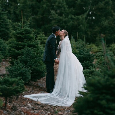 Cascade Cut Wedding Veil - Etsy