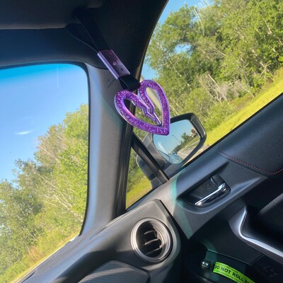 Broken Heart Tsurikawa JDM Pull Handle Tow Hook Decoration for Drift ...