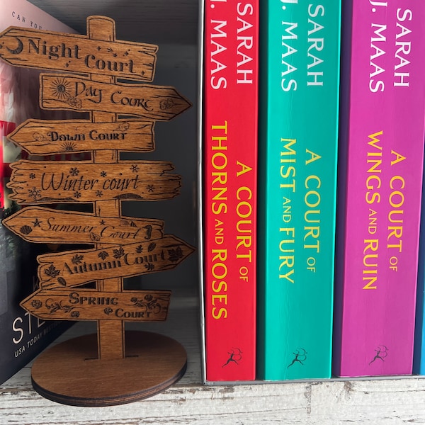Bookshelf Decor, Bookish Accessories, Library Sign, Book Sign, Dragon ...