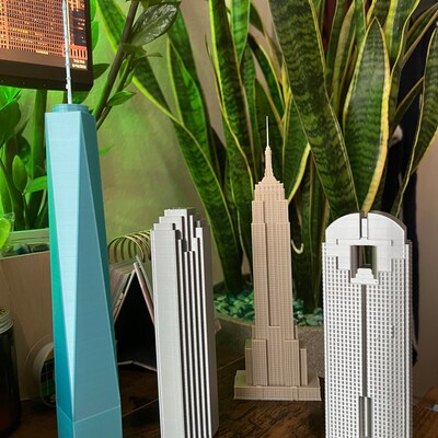 Woolworth Building Model 3D Printed Full Color - Etsy