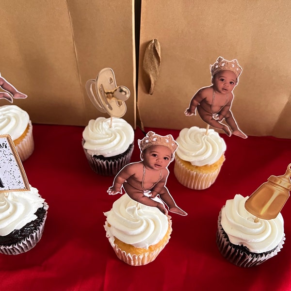 Notorious Cupcake Toppers - Biggie Party Cupcake Toppers - Notorious ...