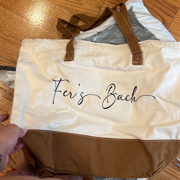 Christian Tote Bag, Created With A Purpose, Gift for Christians, Church ...