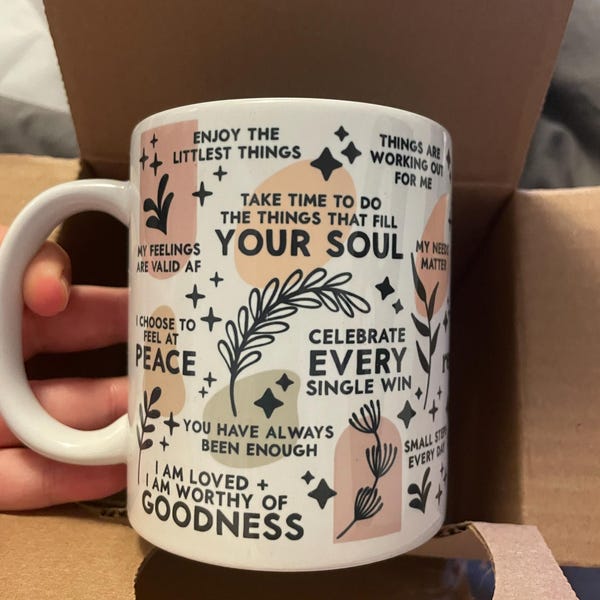 My Daily Sobriety Mug, Sobriety Mug, Sober Mug, Sobriety Gift, Sober ...