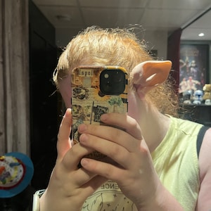 Satyr Faun Gelfling Fairy Elf Cosplay LARP Halloween Latex Pointed Ears ...