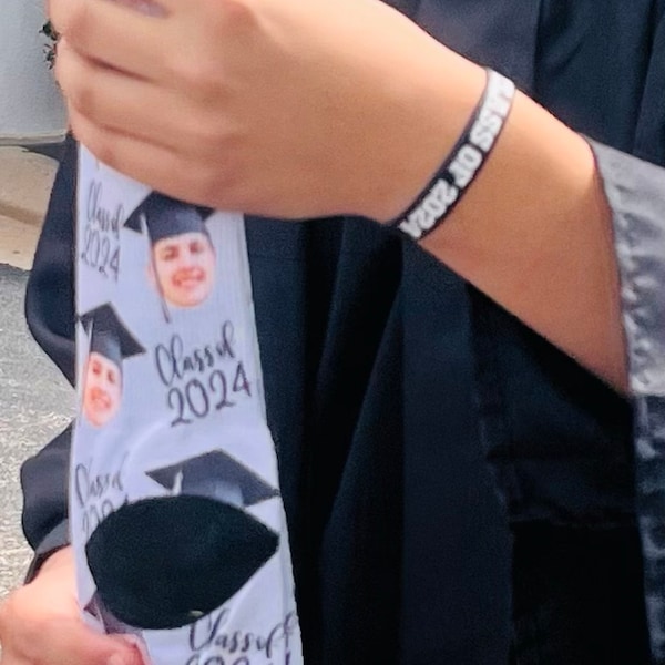 Custom Graduation Socks, Custom Face Socks, Graduation Gift for Him ...