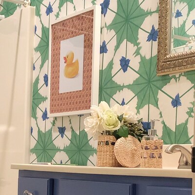 Bathroom Print, Bathroom Printable Art, Rubber Ducky Print, Kids ...