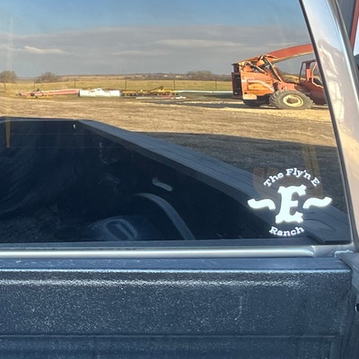 Rancher Car Decal Cattleman Truck Decal Vinyl for Worktruck Farming ...