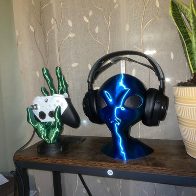 Alien Headphone Stand Fantasy Headset Holder Gaming Accessories Office ...