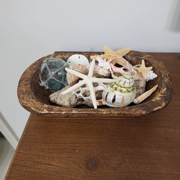 Wooden Dough Display Bowl - Large or Small; White or Natural - Etsy