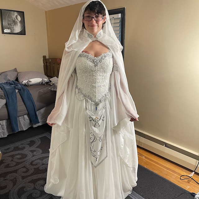 Zelda Themed Wedding Dress