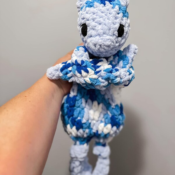MINI Maven Monster Knotted Lovey — Crochet Monster PATTERN - Etsy