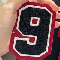 3 Chenille Varsity Numbers - Etsy