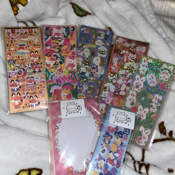 5pcs Deco Sticker Sheet | Polco Sticker | Sticker Sheet Pack | Korea ...