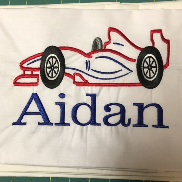 F1 Racecar Applique Embroidery Design in 3x3 4x4 and 5x7 Sizes - Etsy