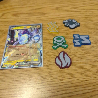 Special Condition Markers Pokemon TCG Transparent Acrylic - Etsy