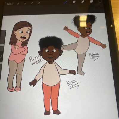 Procreate Brushes for Character Design. Procreate Body Poses Stamps ...