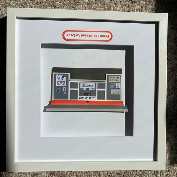 Custom House Portrait - Paper Art - Home Portrait - Unique Mothers Day ...