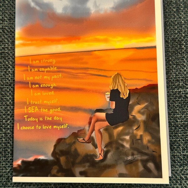 Encouragement Cards - Sunflower Cards - Flower Note Cards - Heather ...