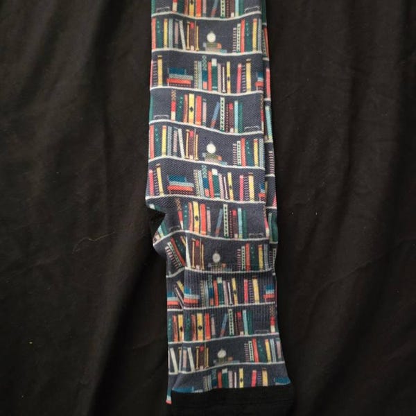 Bookshelf Crew Socks for Book Lovers, Perfect for the Readers in Your ...