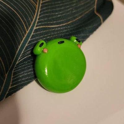 Frog Worry Stone Stress Relief Fidget Cute Pocket Toy Pocket Stone - Etsy