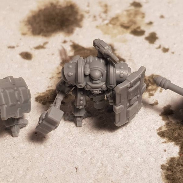 Orbital Knights Heavy Assault Armour Infantry W. Claws (x21) | 8mm ...