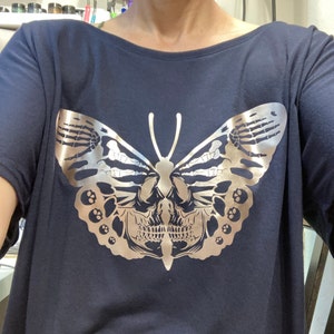Skull Butterfly SVG | Skeleton SVG | Gothic Decal Shirt Graphics ...