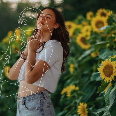 Digital Background Leafy Path - Etsy