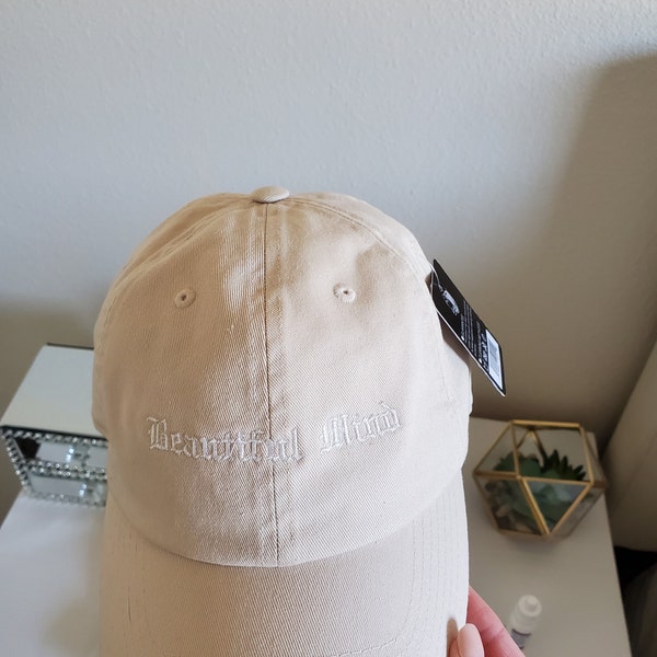 Black Personalized Embroidered Dad Hat | Design Your Own Unstructured ...