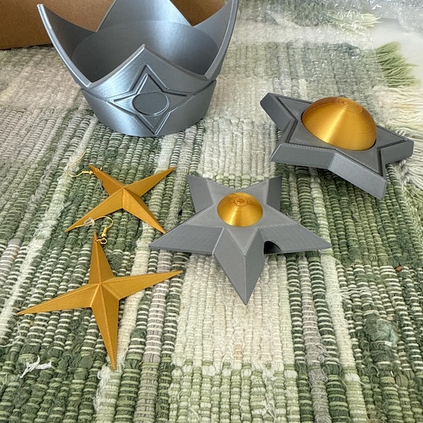 Power Ranger Legacy Morpher, Coin and Communicator Stand 3D Printed ...