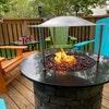28" Fire Pit Heat Deflector / Reflector and Cover for Better Warmth ...