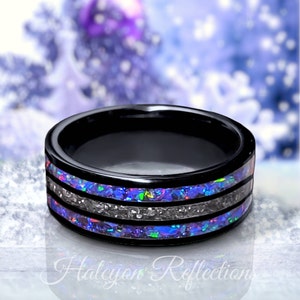 Crushed Opal indigo / Premium Inlay Material for Ring Jewelry, Woodwork ...