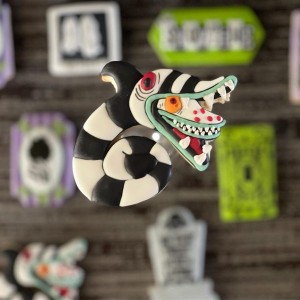 Sandworm Cookie Cutter With Stamp STL FILE 2-pc File Stamp and ...