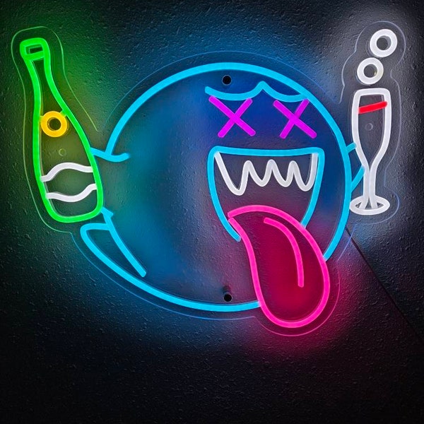 Adventure Time BMO Neon Sign, Led Sign for Nintendo Game Decor, BMO ...