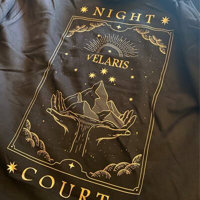 TOG Inspired Terrasen Stag Tarot Style Zip up Hoodie, SJM Fandom ...