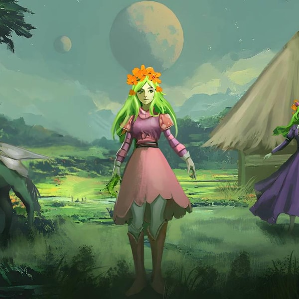 Custom Fantasy Landscape Commission - Personalized Landscape Background ...