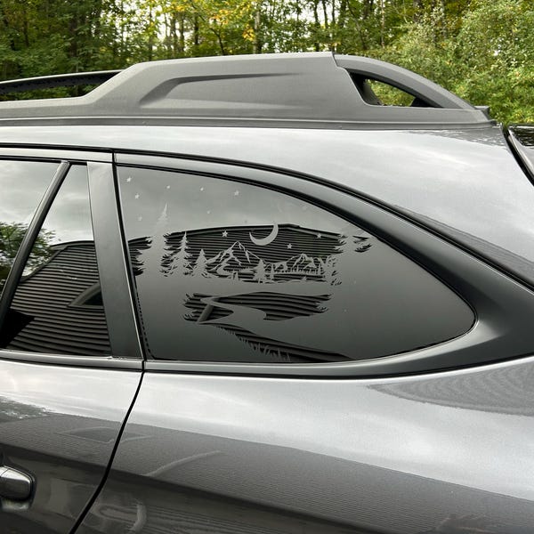 Custom Quarter Window Vinyl Decal Overlay – Compatible With Sequoia ...