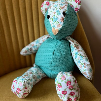 Memory Bear Easy 18 Sewing Pattern Simple Bear Pattern - Etsy