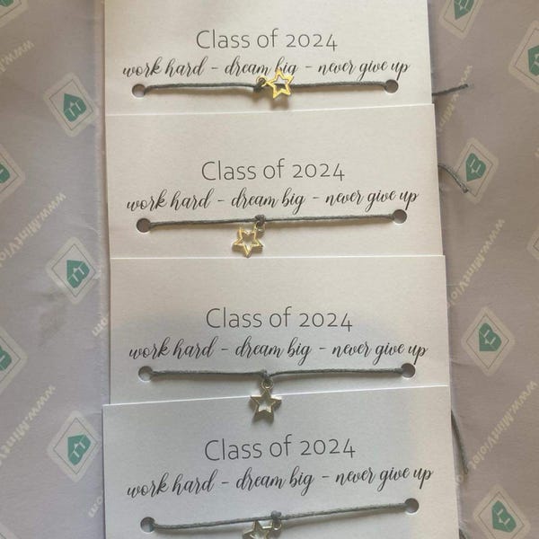 Team Appreciation Bracelet, Thank You for Hard Work Gift, Wish Bracelet ...