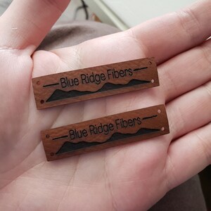 Qty 200 Custom Logo Labels Custom Fold Over Satin Label | Etsy