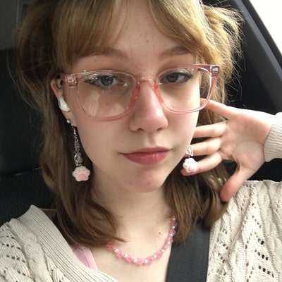 Dicefruit Handmade Beaded Resin Dice Charm Keychain Aesthetic, Y2k, Alt ...