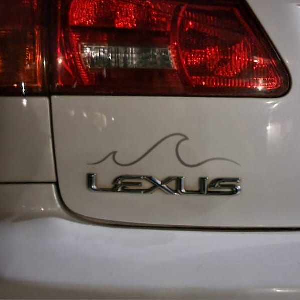 Ocean Wave Vinyl Decal - Vinyl Sticker, Wave Decal, Ocean Decal, Car ...