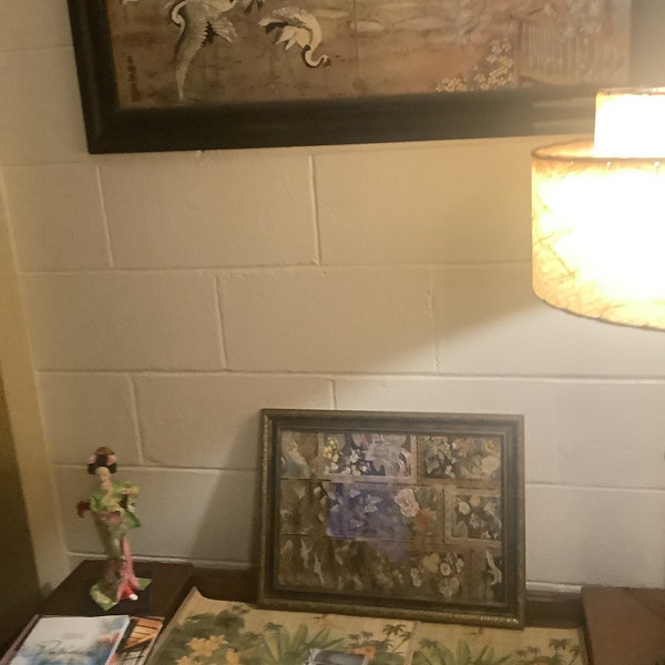 Shipping Free Vintage Japanese Obi 100% Silk, Rare, Patterns on Both ...