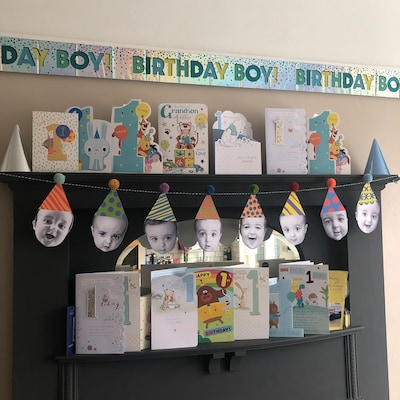 Personalised Face and Wording Happy Head Birthday Card With - Etsy UK