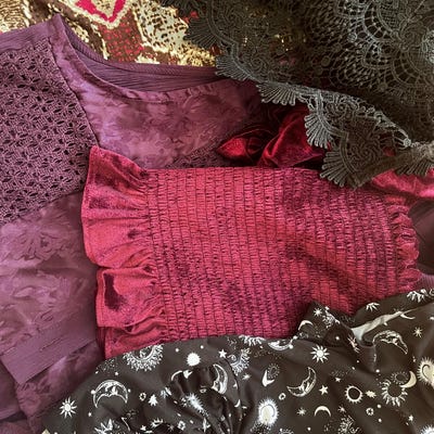 Whimsigoth Style Bundle, Secondhand Clothing Mystery Bundle, Stylist ...