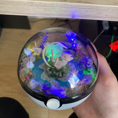 Pokemon Terrarium Sweet Paradise Pokeball Diorama/ Custom/100mm /120mm ...
